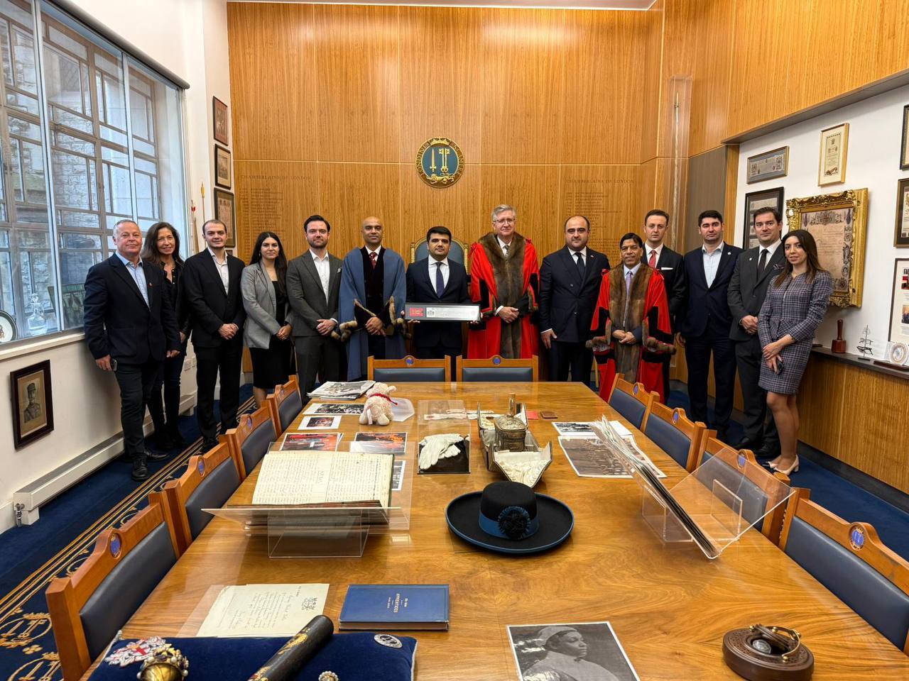 Guavapay’s Elkhan Nasibov was presented with the Freedom of the City of London